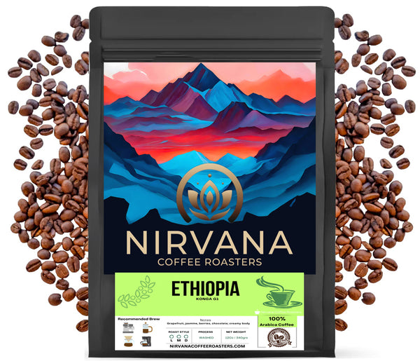 ETHIOPIA KONGA G1 SPECIALTY COFFEE – Nirvana Coffee Roasters